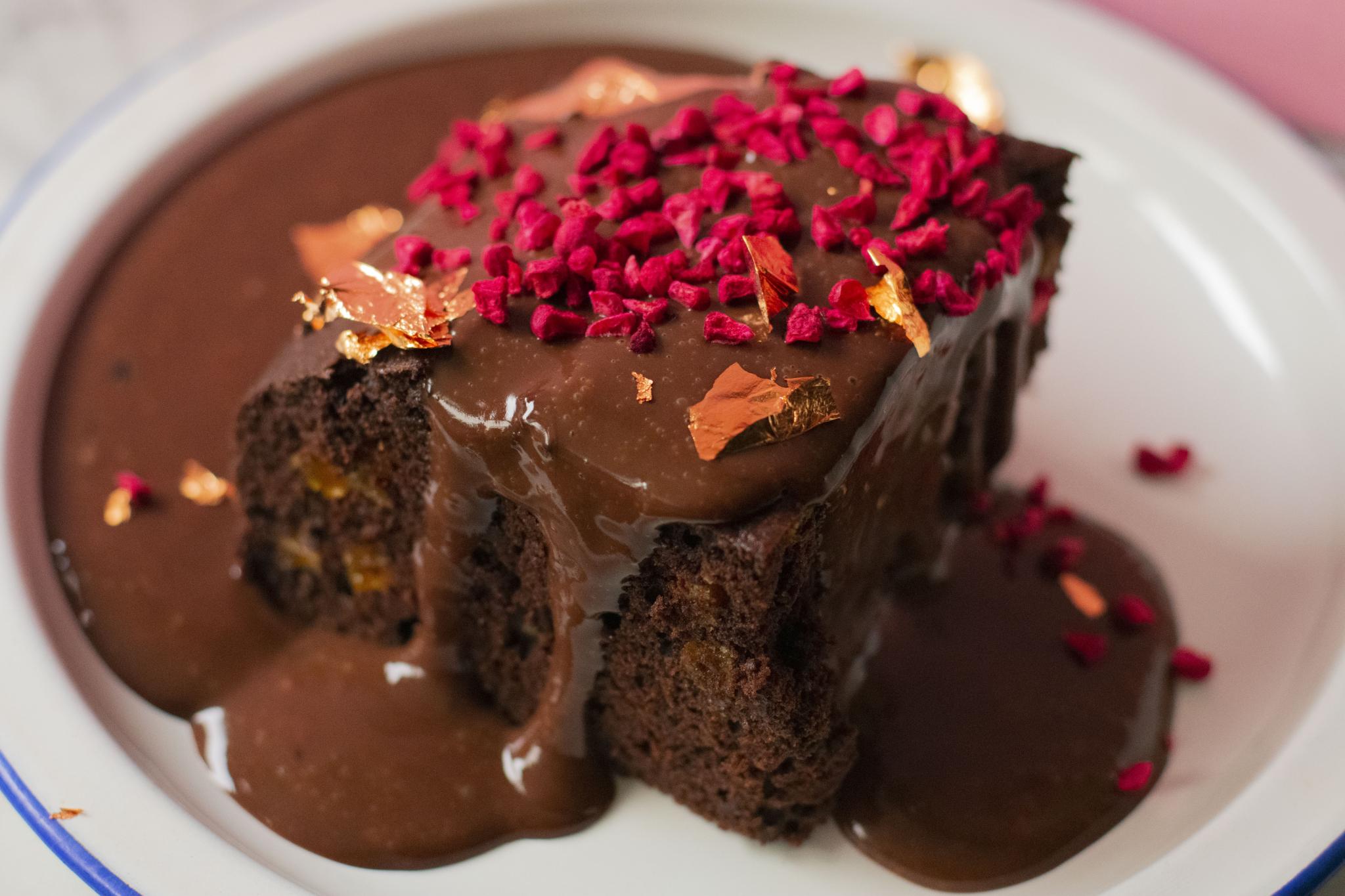 School Dinner Chocolate Cake – nikibakes